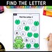 Letter Recognition Find the Letter Worksheets Letter of the Week ...