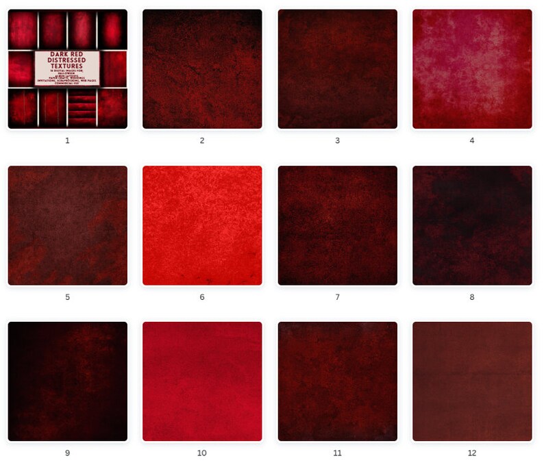 DISTRESSED Red GRUNGE & Textures BACKGROUND for Digital Creations ...