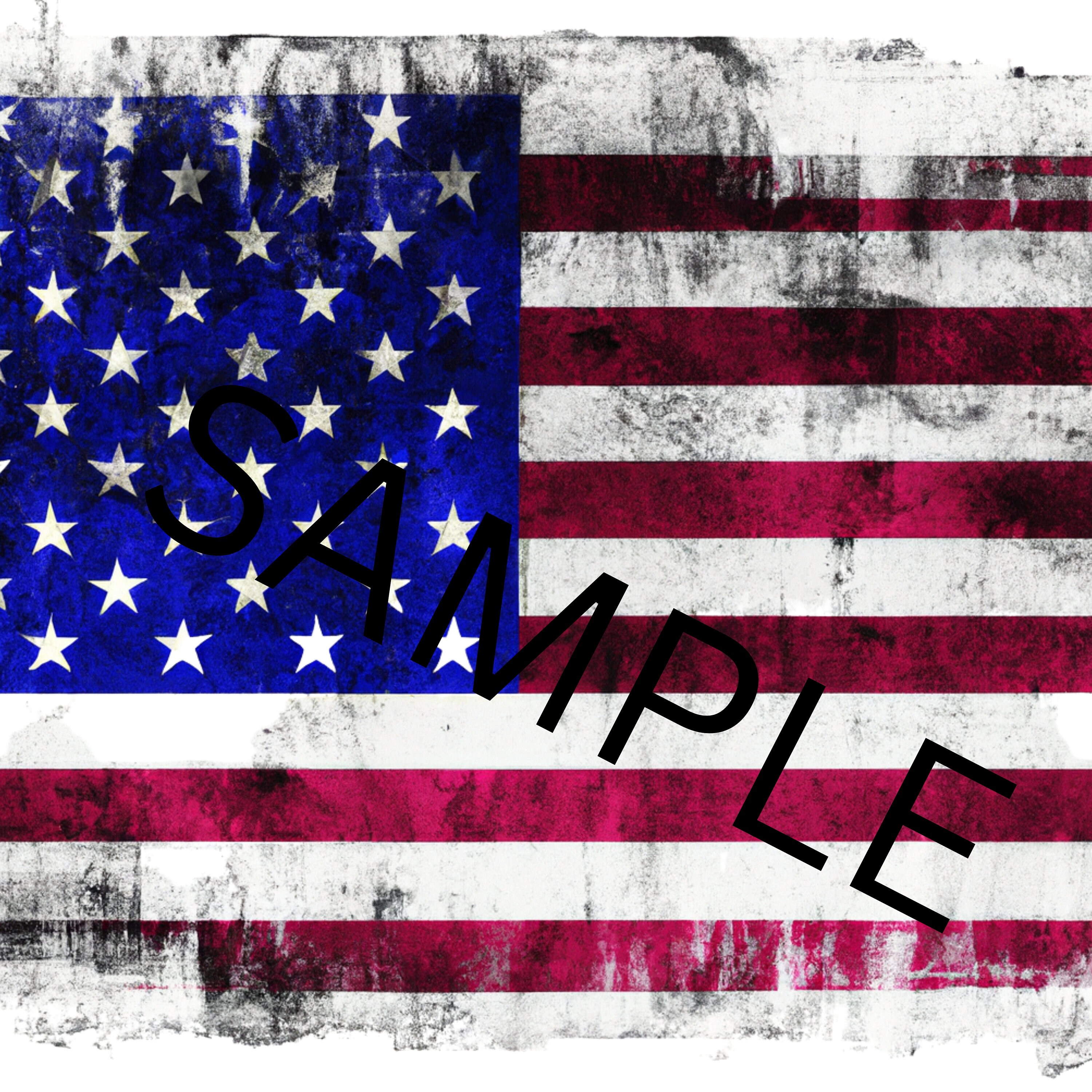 American Flag Digital Paper Printable, Instant Download, Distressed USA ...