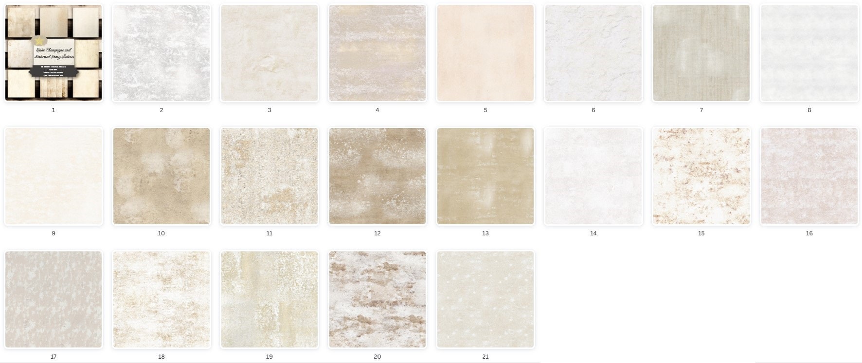 Distressed Ivory Texture Digital Papers, Ivory Digital Paper, Rustic ...