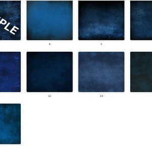 Distressed Dark Blue Textures Digital Paper, Blue Grunge Printable ...
