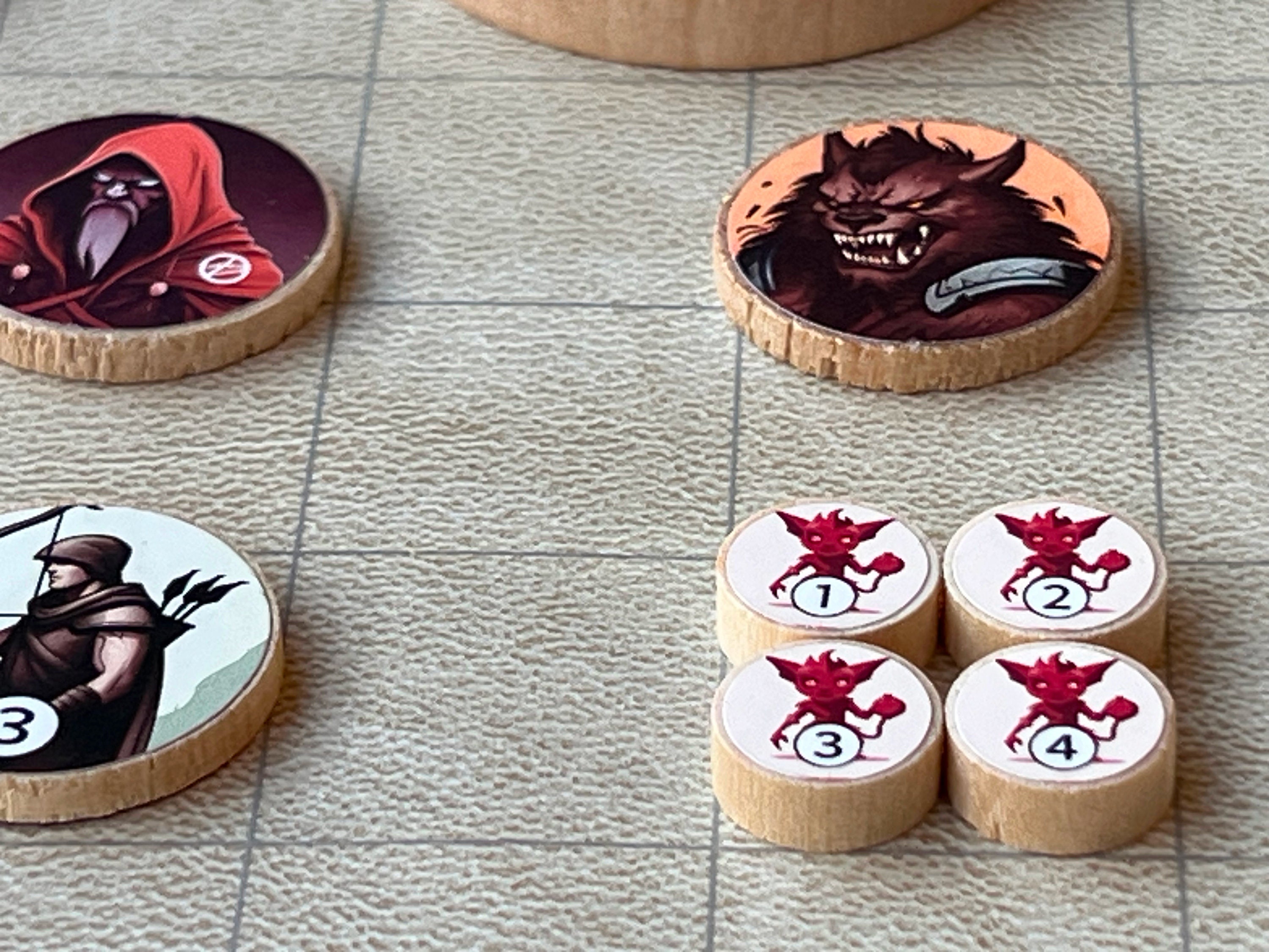 37pc Enemy Tokens: Hardwood DND/RPG Markers - Etsy
