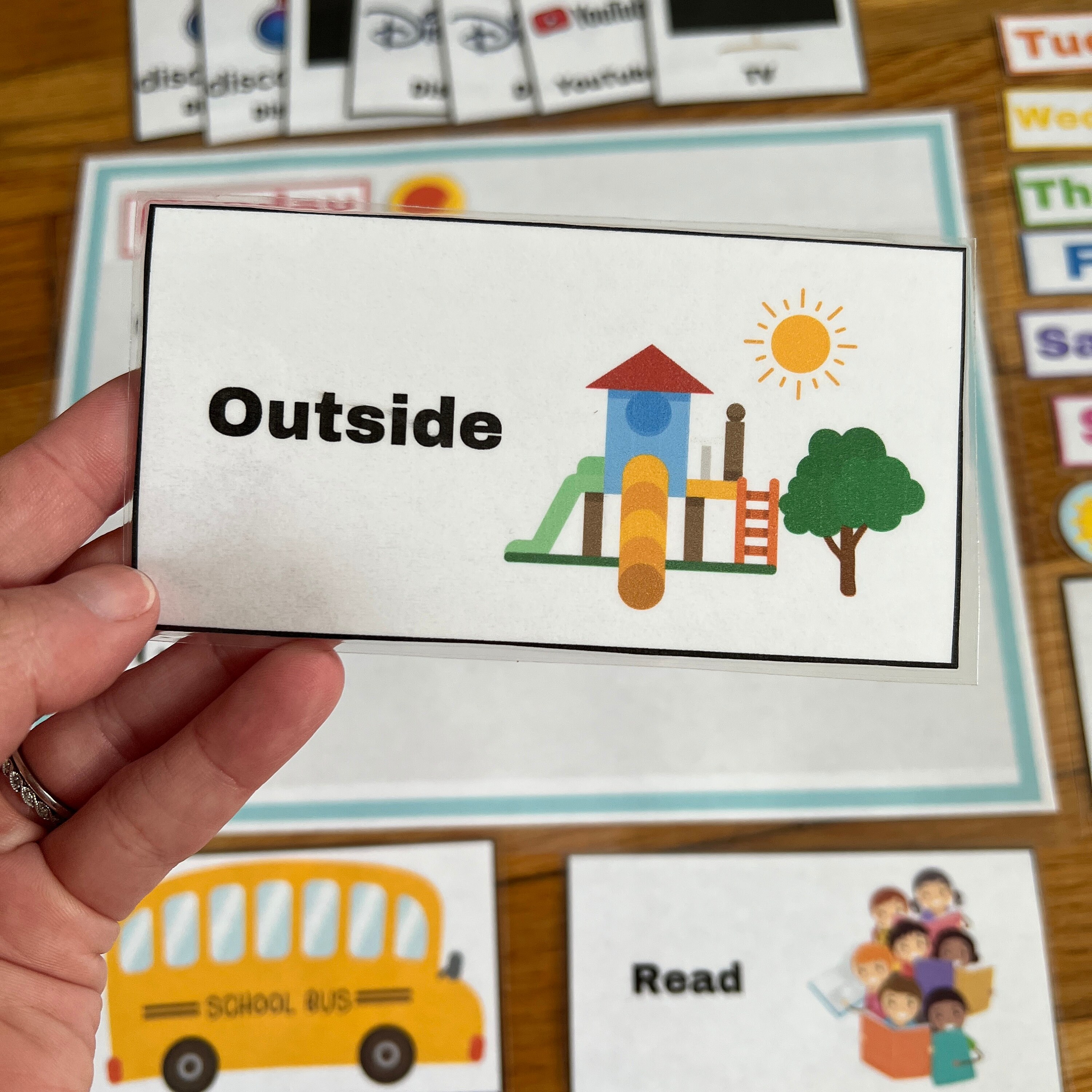 Habit Stacking for Reducing Screen Time | Visual Schedule | Bilingual ...