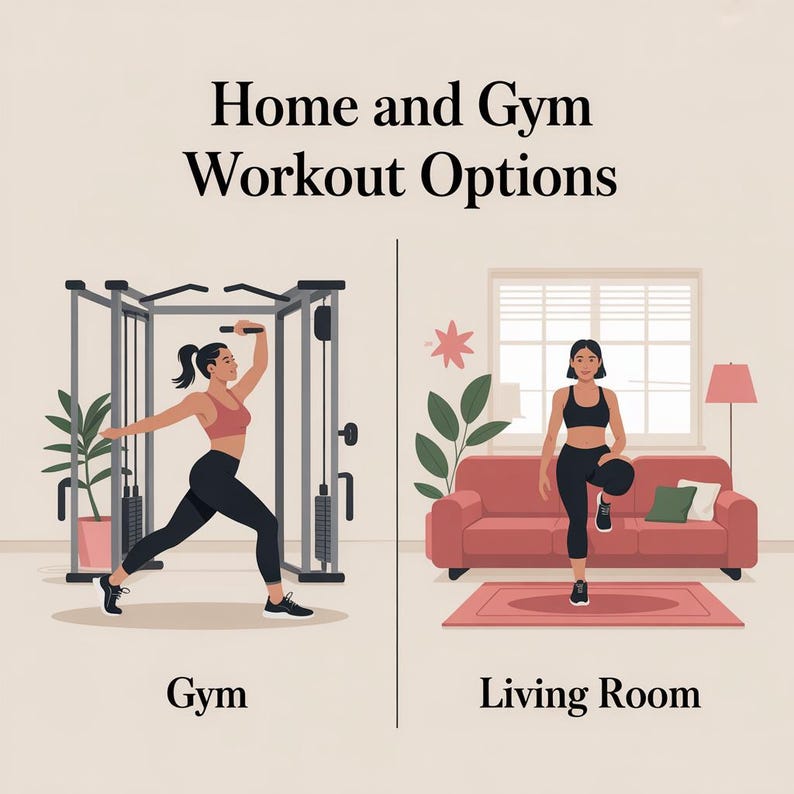 12 Week Glute Workout Plan for Beginners: Home & Gym Workouts ...