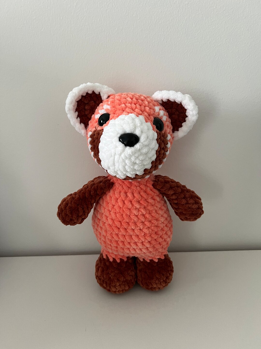 Crochet Red Panda Plushie - Etsy