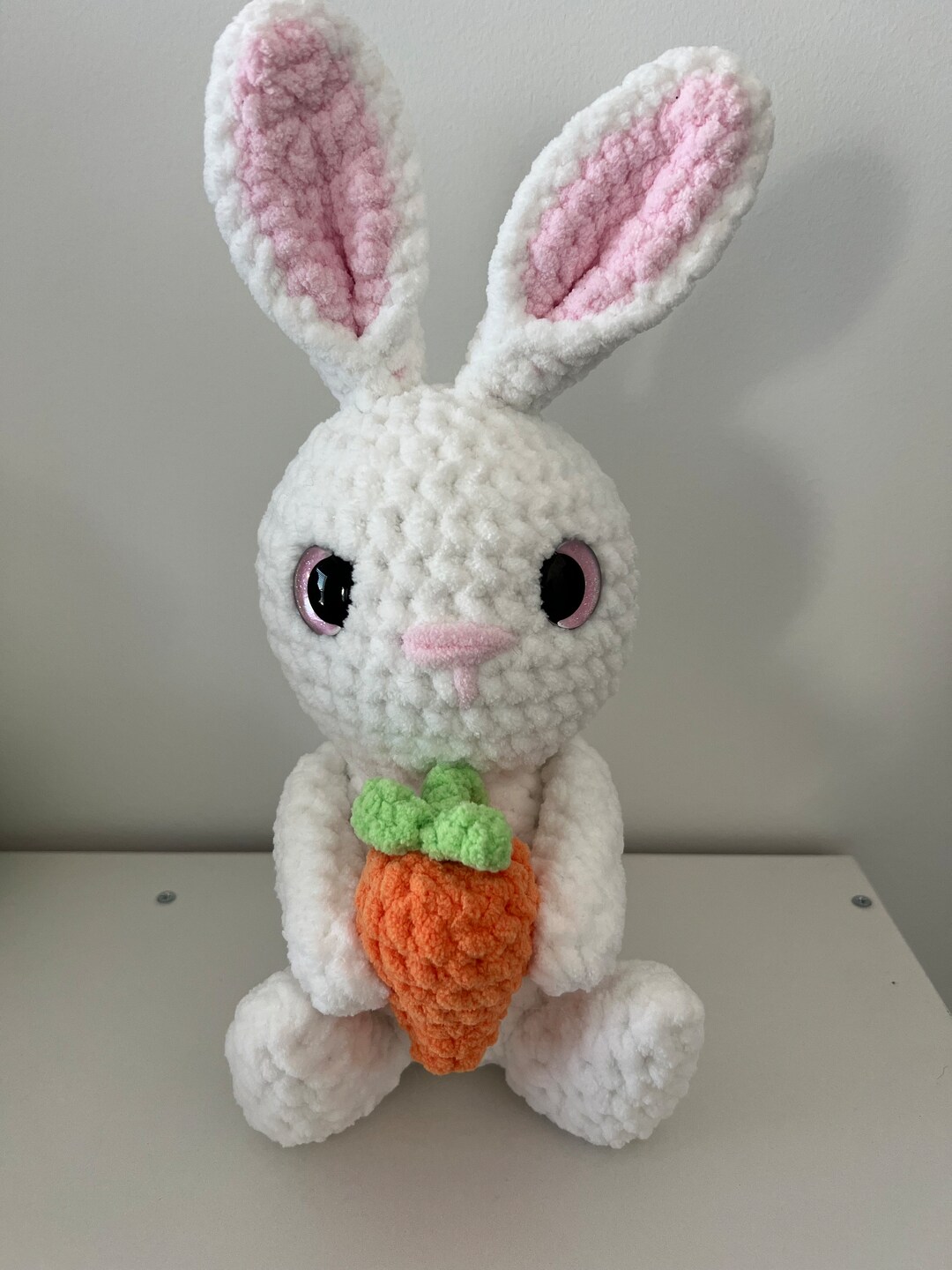 Crochet Bunny Plushie - Etsy