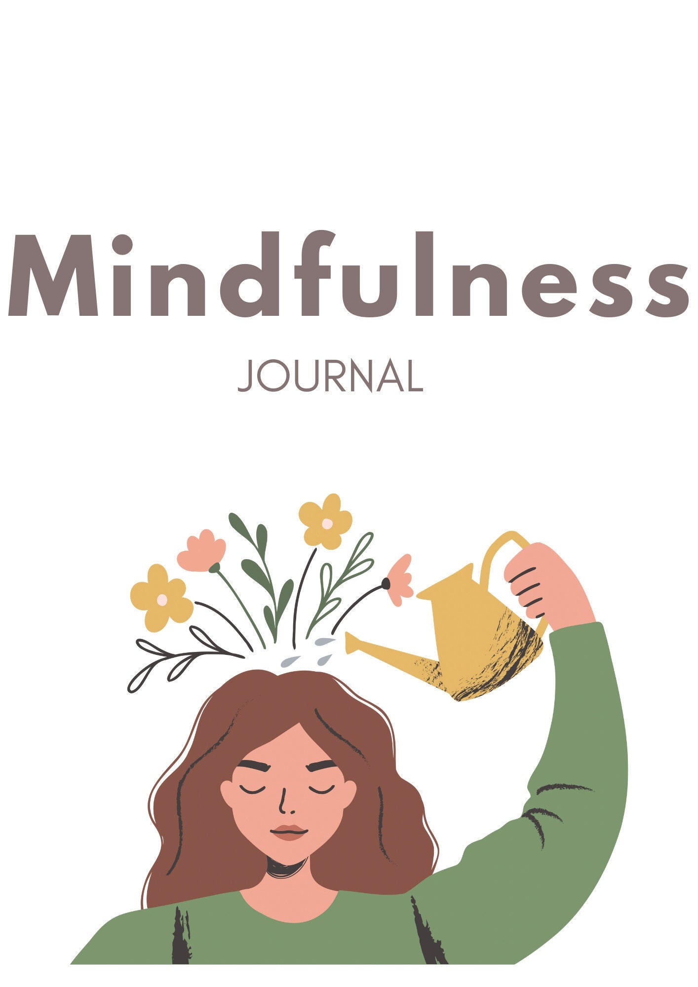 PRINTABLE MINDFULNESS JOURNAL (includes Zip File) - Printable - Etsy