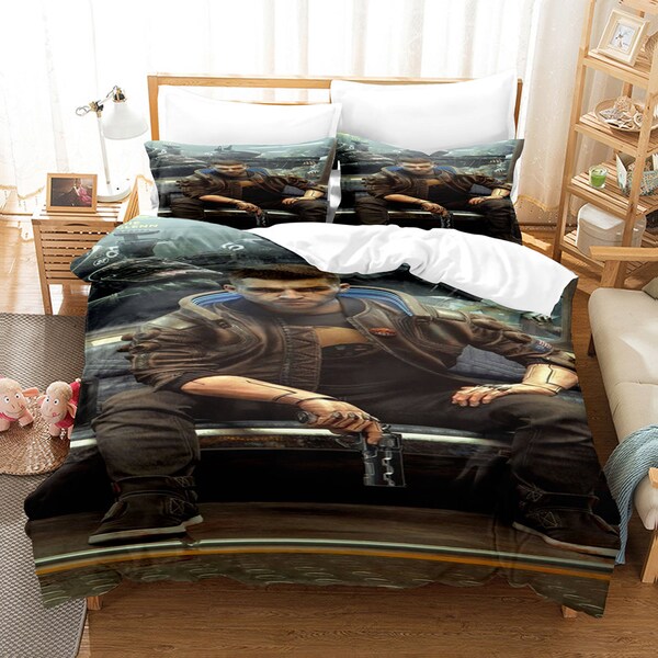Cyberpunk 2077 Bedding - Etsy Australia