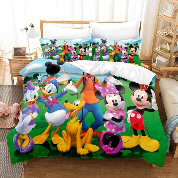 Mickey Mouse Bedding - Etsy