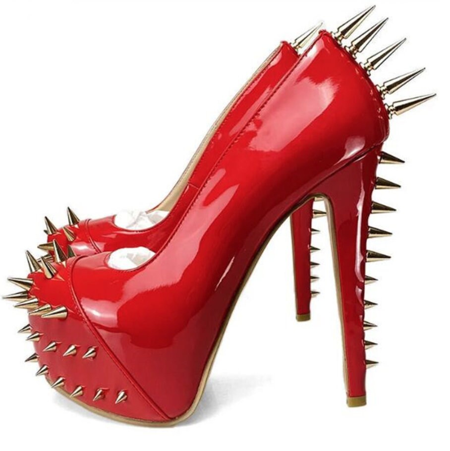Colorful Heels With Spikes