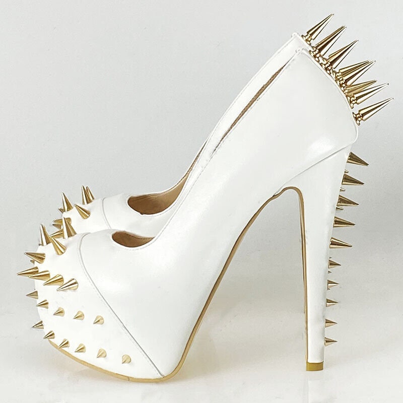 Colorful Heels With Spikes