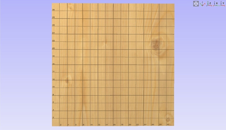 32x32 Grid for CNC Waste Board - Etsy