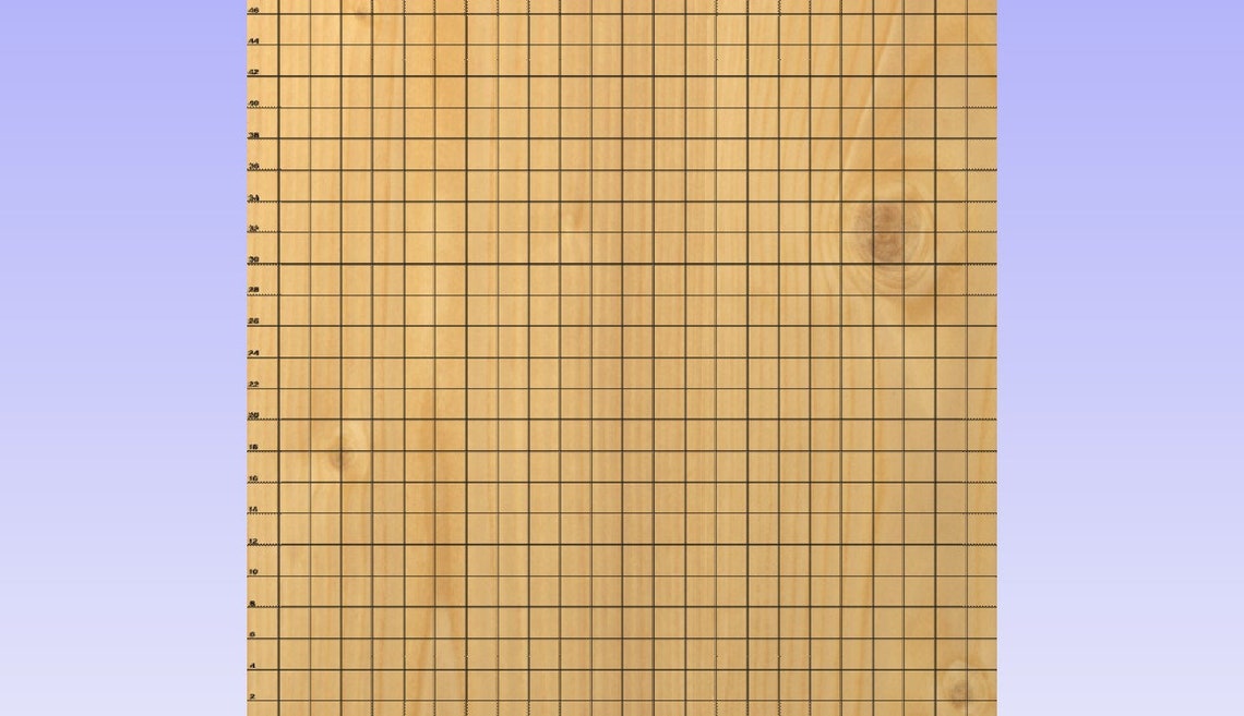 48x48 Grid for CNC Waste Board - Etsy