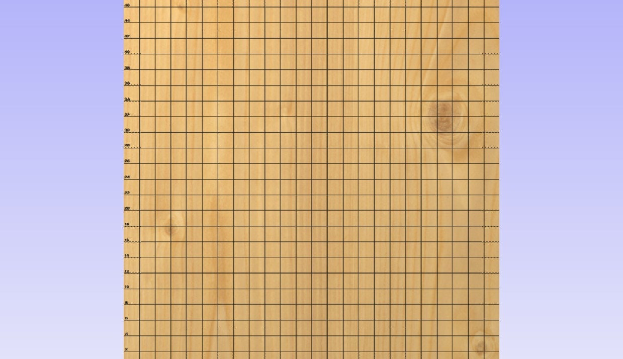 48x48 Grid for CNC Waste Board - Etsy