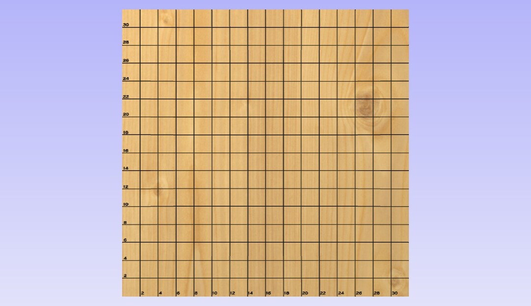 32x32 Grid for CNC Waste Board - Etsy