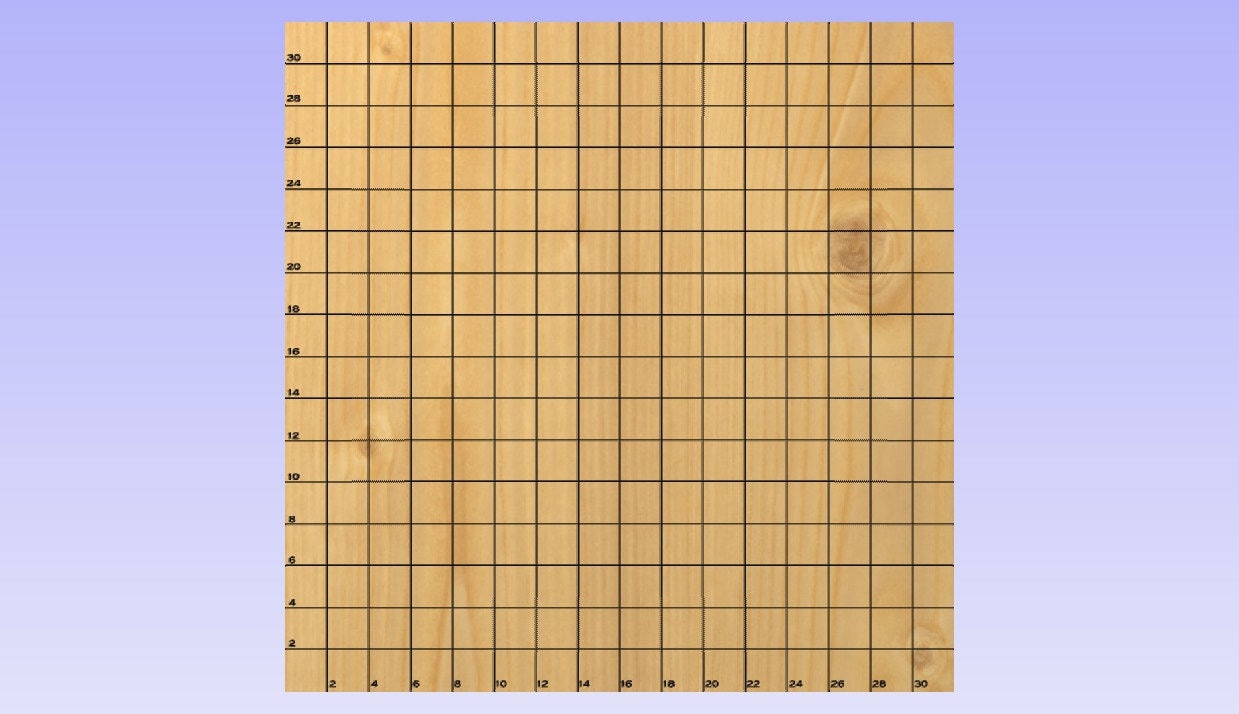 32x32 Grid for CNC Waste Board - Etsy