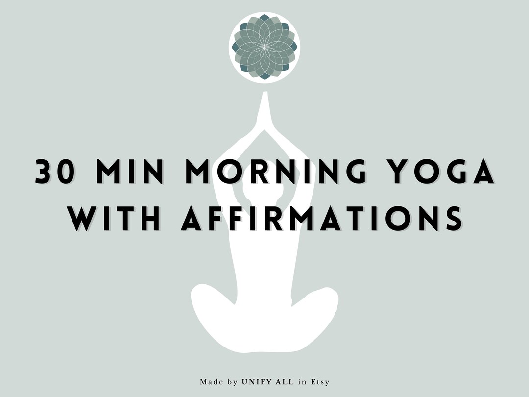 Morning Yoga Asana Class Plan | With Affirmations | for Teachers and ...