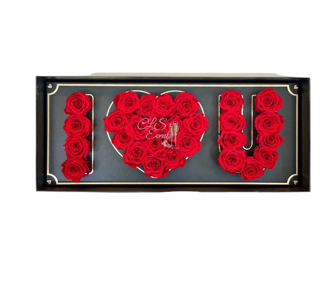 PICK UP ONLY I Heart U Box - Etsy