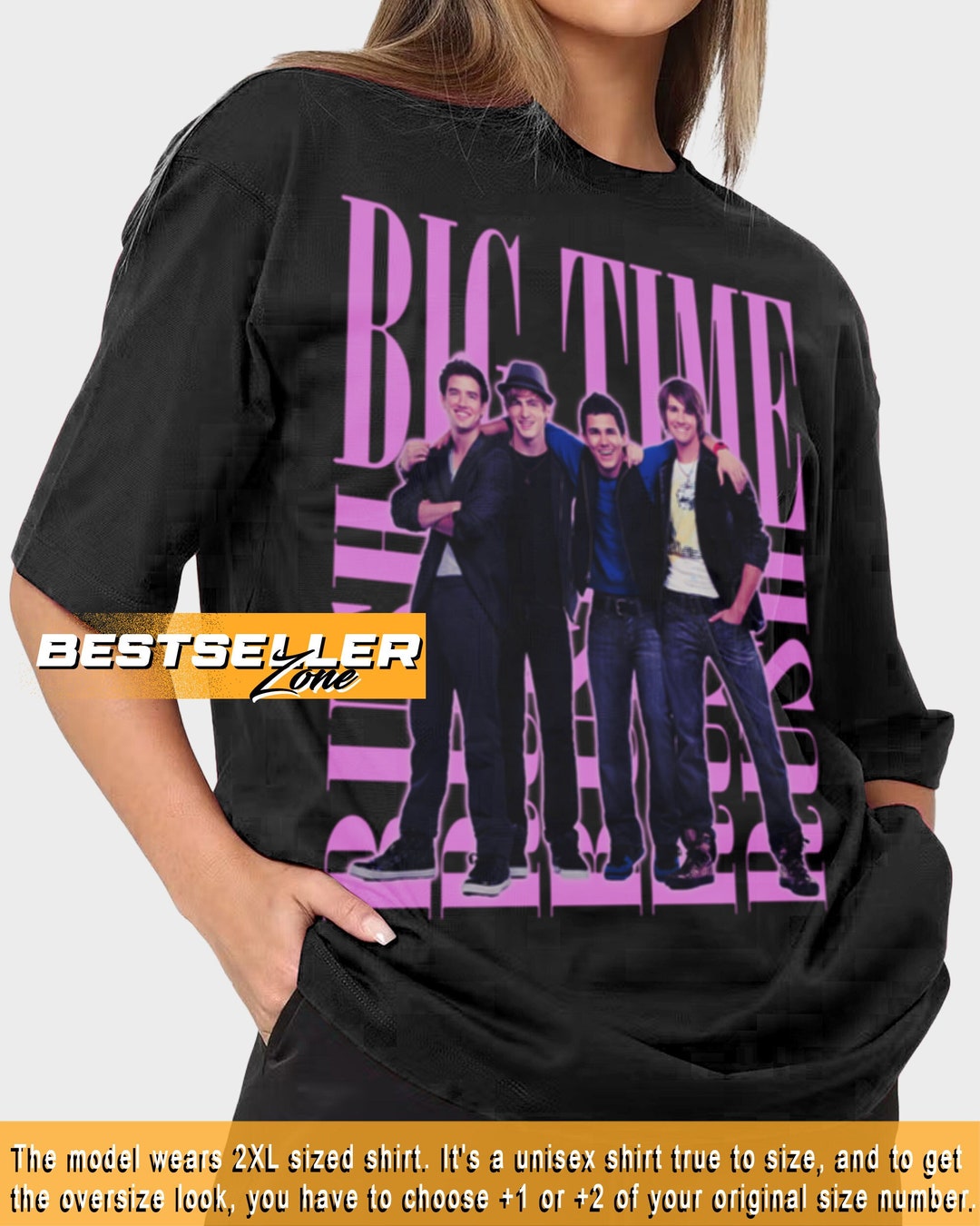 Limited Big Time Rush Shirt Vintage 90s Retro Bootleg Gift - Etsy
