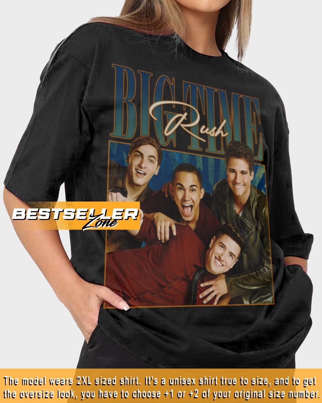 Limited Big Time Rush Shirt Vintage 90s Retro Bootleg Gift - Etsy