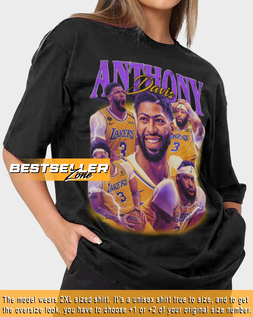 Limited Anthony Davis Shirt Basketball Vintage 90s Design Retro Bootleg ...