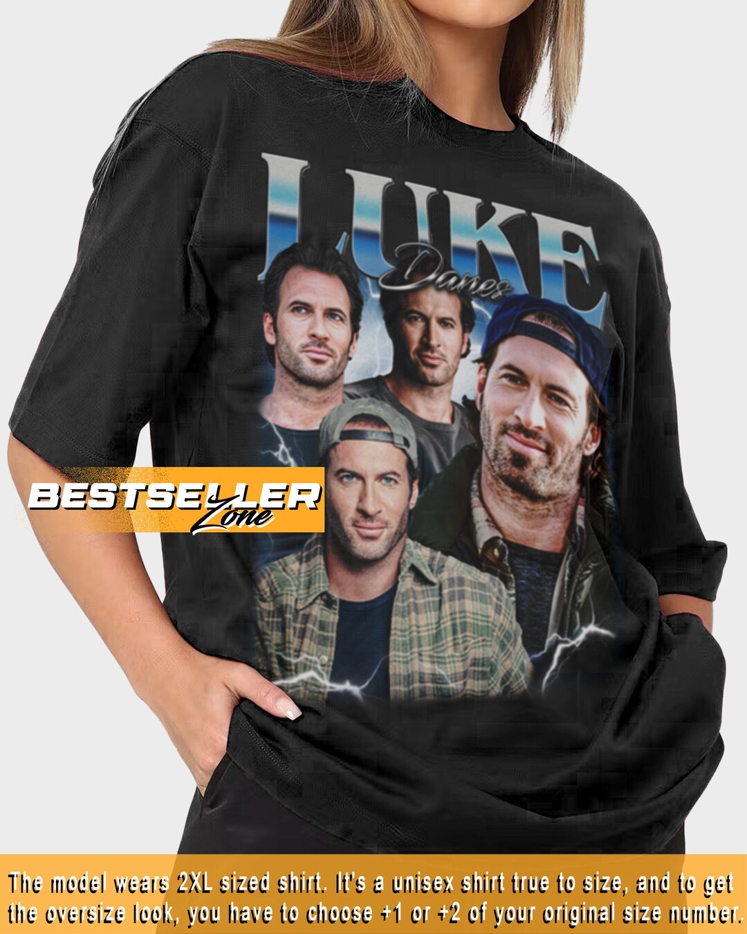 Limited Luke Danes Shirt Character Movie Tshirt Bootleg Vintage Lauren ...