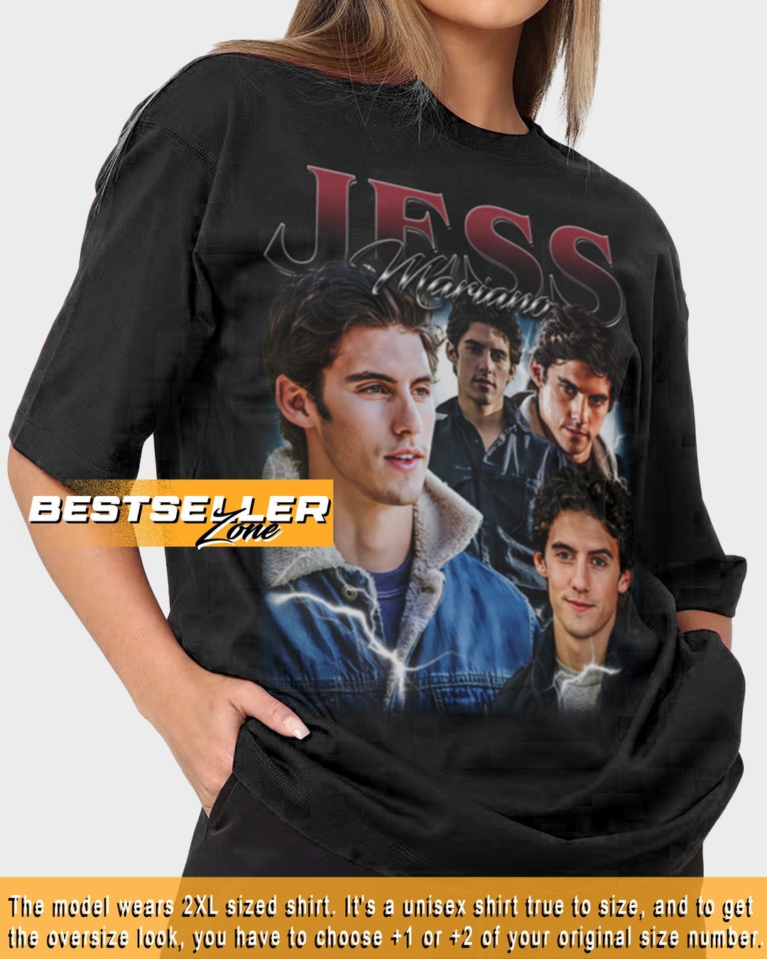 Limited Jess Mariano Shirt Character Movie Tshirt Bootleg Vintage ...