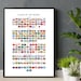 Flags of the World Wall Art, Educational Wall Print, Digital, Geography ...
