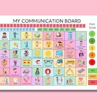 Nonverbal Communication Cards - Visual Board Special Needs - Nonverbal ...