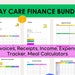 Day Care Finance Bundle, Income Tracker, Receipts, Meal Costs ...