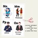 Alphabet Professions Flash Cards Instant PDF Download Printable ...