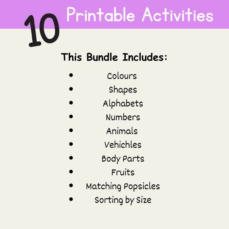 Printable DIY Toddler Binder Book Learning Binder - Etsy