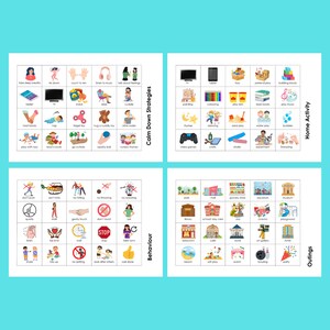 Communication Book, Non Verbal Cards, Visual Board, Special Needs ...