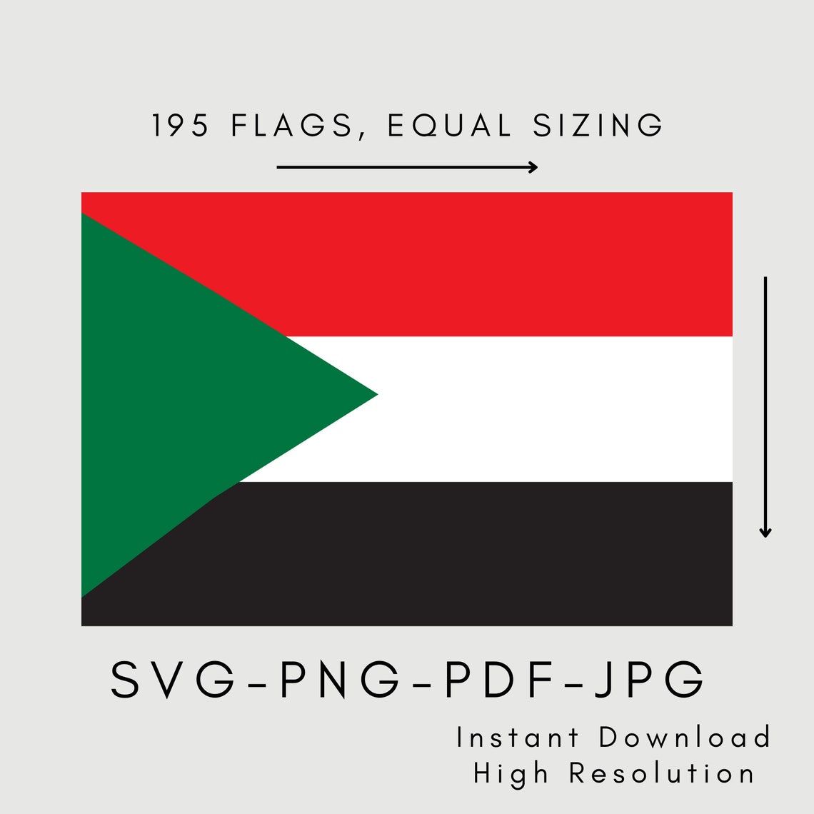Flags of the World Bundle Svg Pdf Png Jpg Files Digital Download, 95 ...