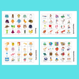 Communication Book, Non Verbal Cards, Visual Board, Special Needs ...