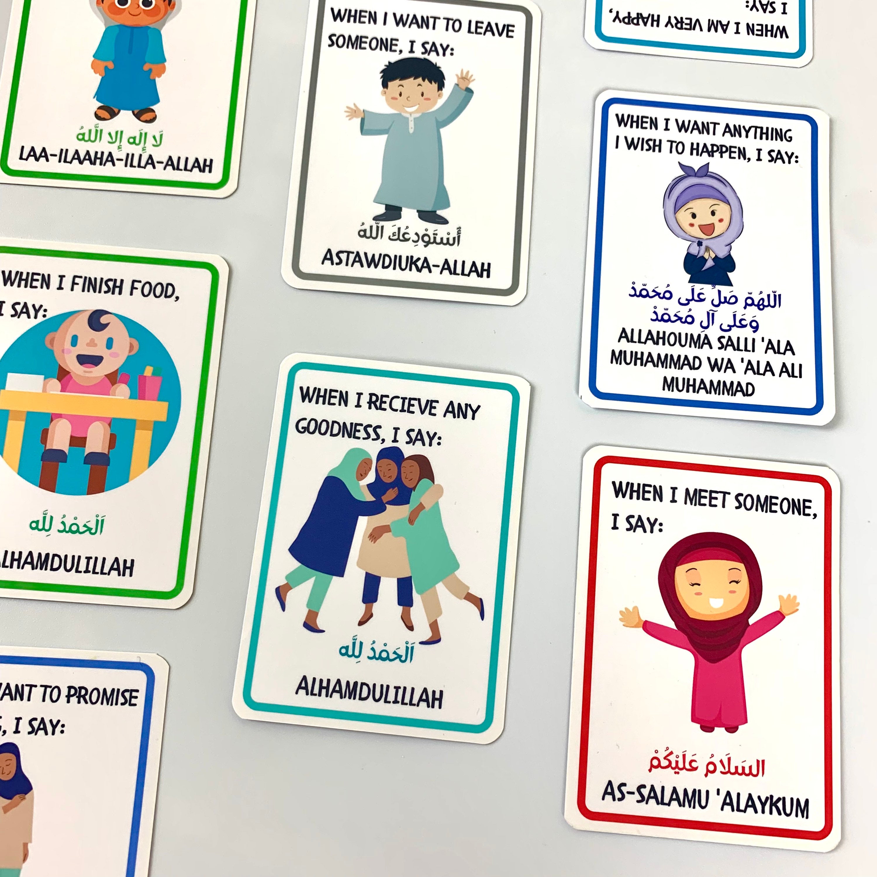 Daily Dua Islamic Pocket Flash Cards Muslim Digital - Etsy