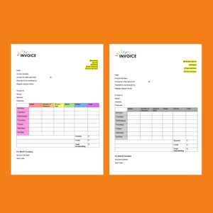 Day Care Invoice Template, Childminders, Nursery, Child Care, Finance ...