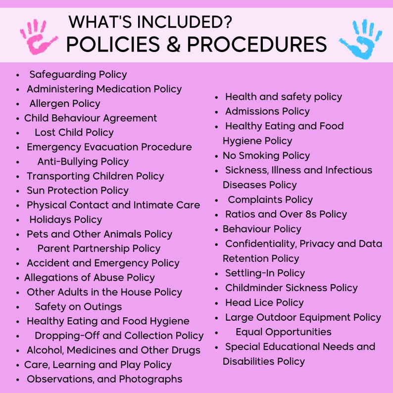 Daycare Forms, Daycare Paperwork Planning Child Assessment , Daycare ...