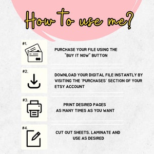 First Words Printable Cards Alphabet Flash Cards Baby Toddler Children ...