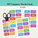 High Frequency Words Resources Pack 100 Frequency Words Children ...