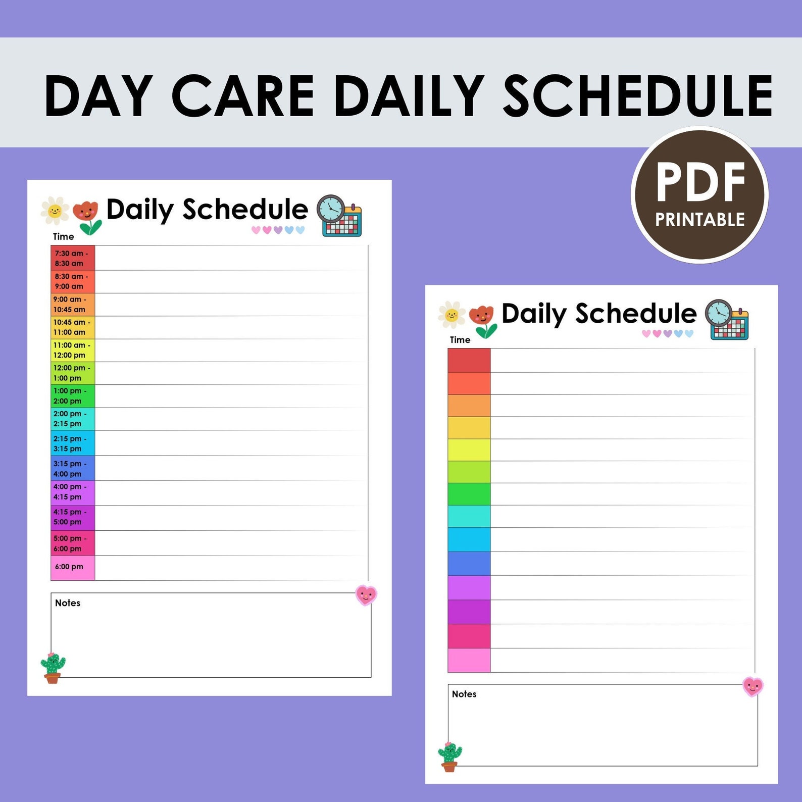 Day Care Daily Schedule, Childminder, Daily Planner, Child Care Daily ...