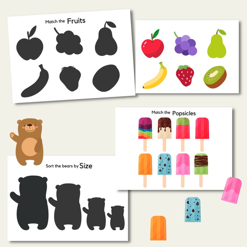 Printable DIY Toddler Binder Book, Learning Binder, Educational ...