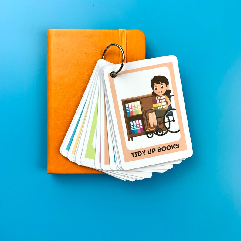 Household Chores Flash Cards Promoting Behaviour Discipline Home School ...