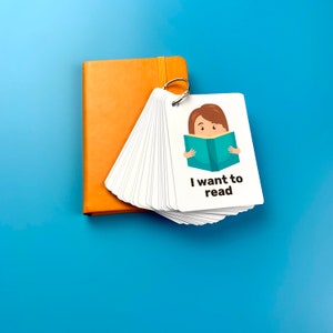 Communication Speech Flash Cards ASD Instant Download Special Needs ...