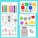 Toddler Busy Book Printable, First Learning Binder, Educational ...