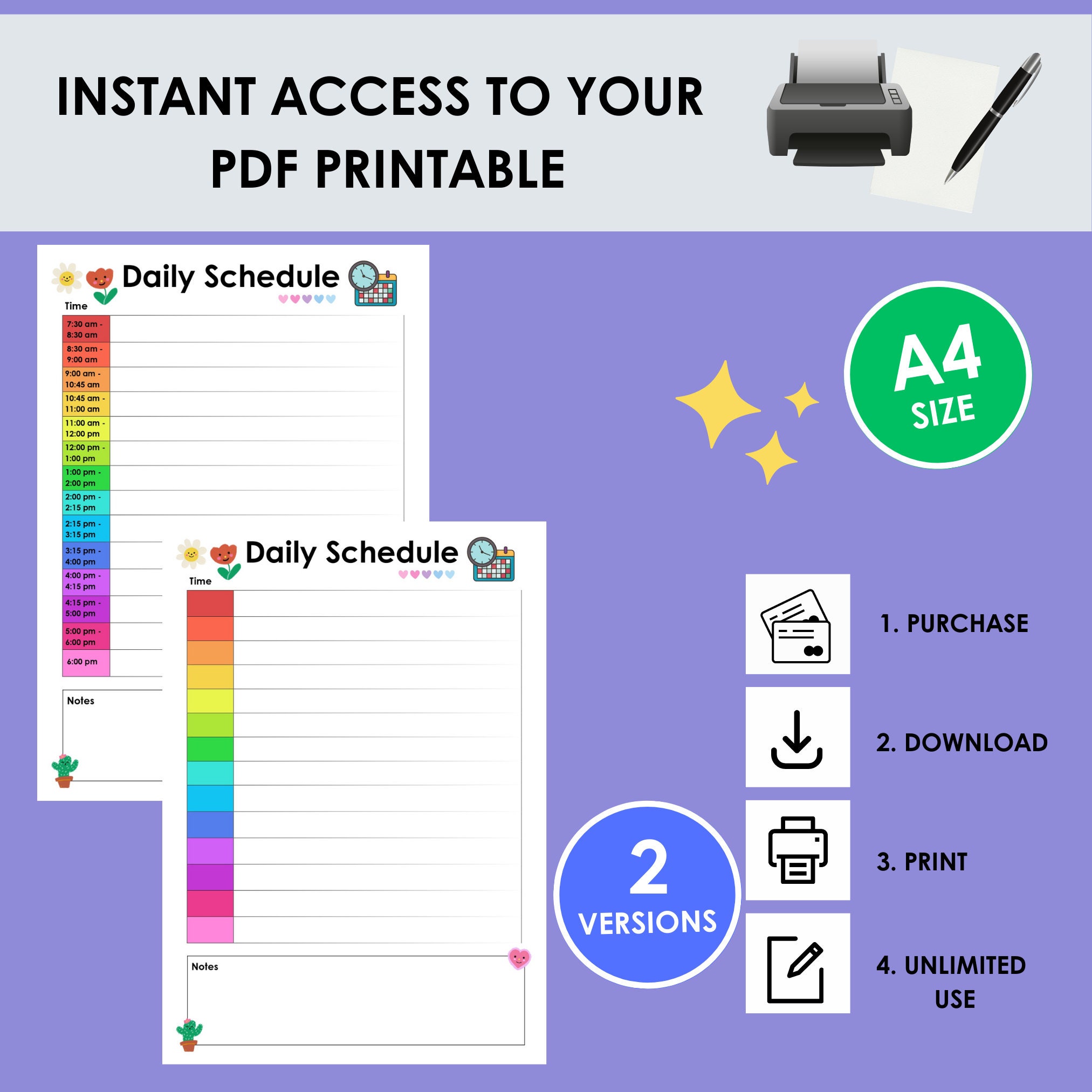 Day Care Daily Schedule, Childminder, Daily Planner, Child Care Daily ...