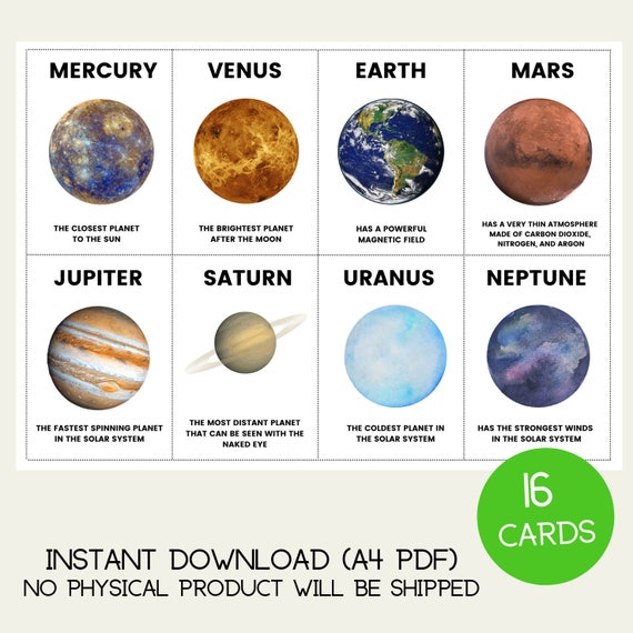 Solar System Printables Ks1
