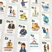 Alphabet Professions Flash Cards Instant PDF Download Printable ...