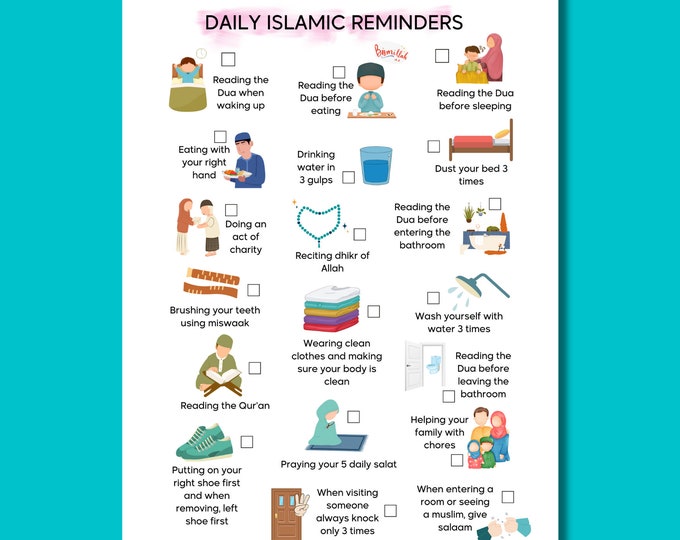 Islamic Trivia Questionnaire Game Printable Cards Islamic General ...