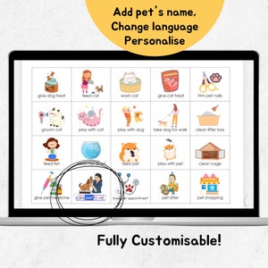 Daily Visual Routine Cards, EDITABLE Cards and Routine Chart, Daily ...